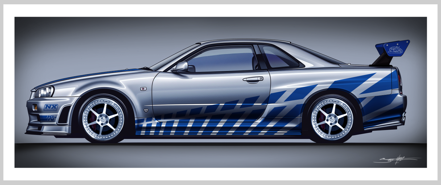 The Fast And Furious: Nissan GTR R34 (Long Format) – : : The Bat Comes ...