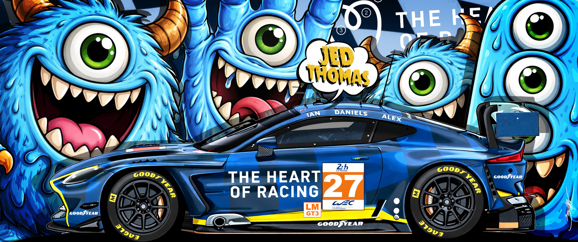Car-Toons: Aston Martin Vantage GT3 AMR The Heart of Racing (Long Form ...