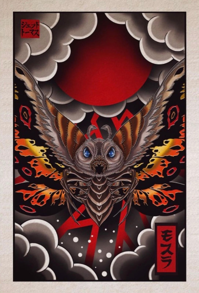 Mothra: Neo Irezumi (Deluxe) – : : The Bat Comes Out Tonight - Jed ...